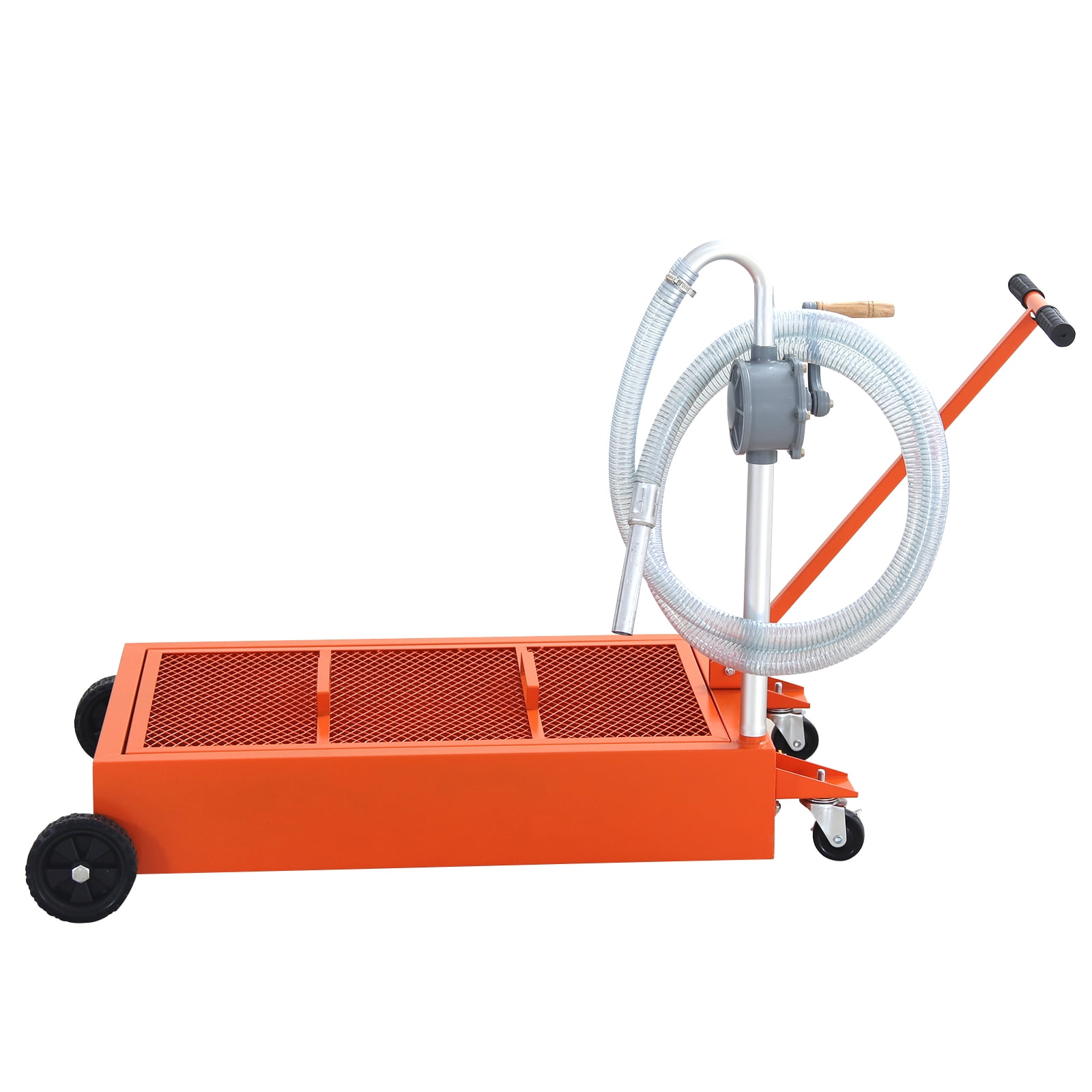 EastVita 20 Gallon Oil Drain Pan, Oil Drain Tank Foldable 76L Low ...