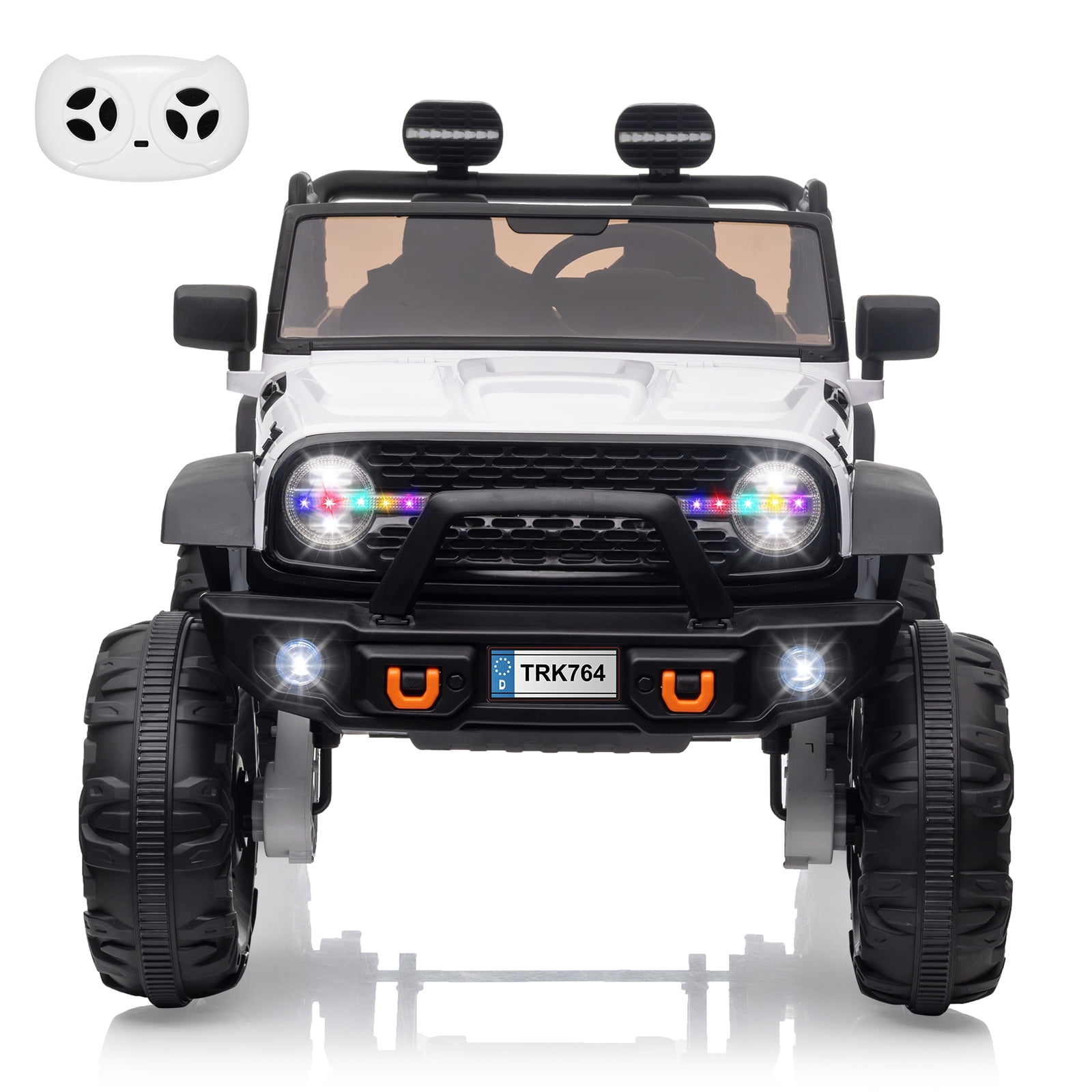 EastVita 24V Kids 2 Seats Ride on Truck with Remote Control, Electric ...