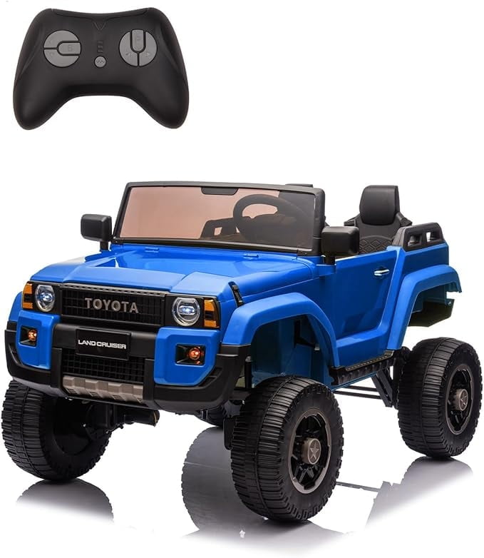 EastVita 24V Ride on Car for Kids, 2 Seater Ride on Car Truck, Licensed ...