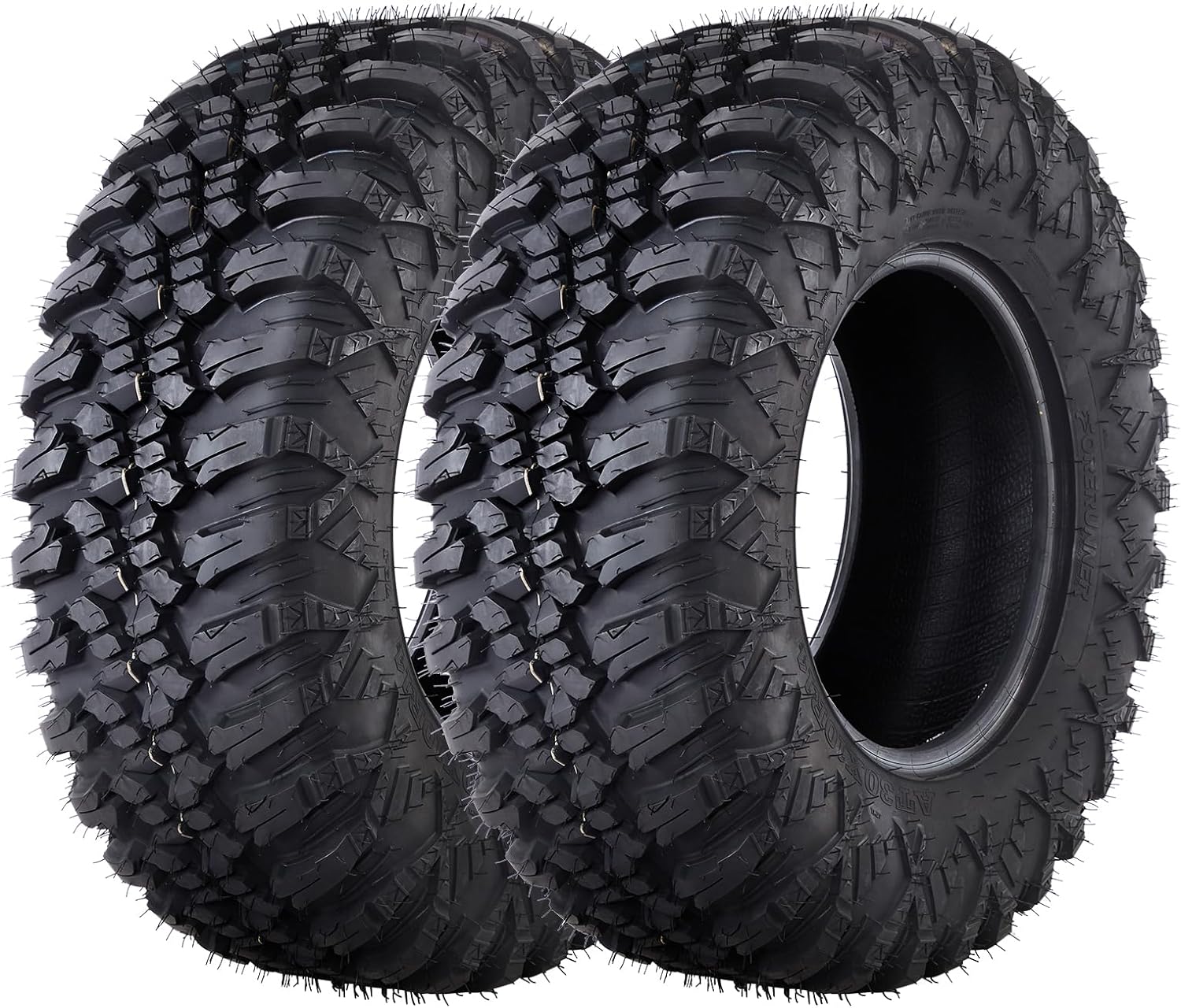 EastVita 2Pcs AT30x10-14 30x10x14 30x10R14 All Terrain Tires ATV UTV 8 ...
