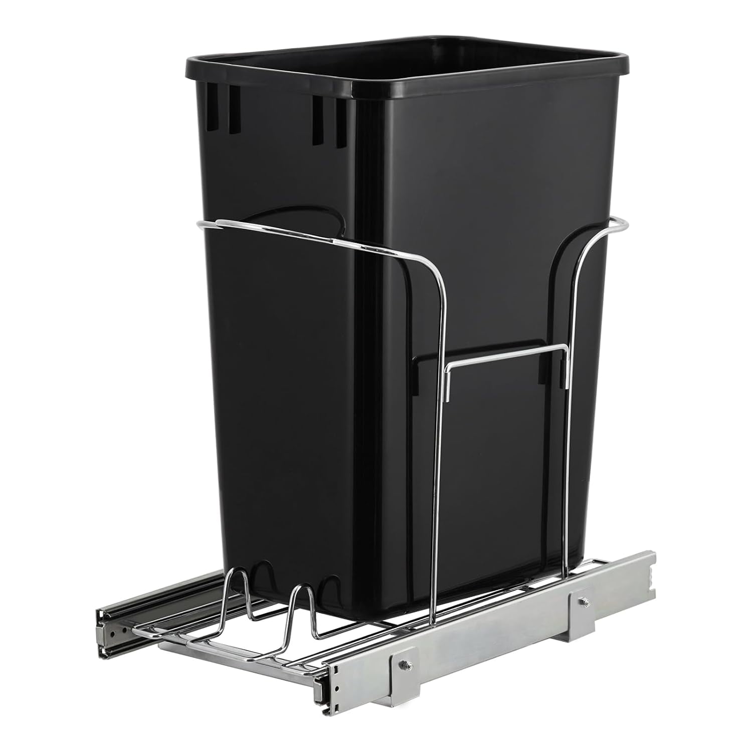 EastVita 30 QT Garbage Waste Recyling Bin with Full Extension Slides ...