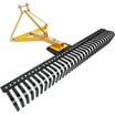 Luku 5FT Tractor Landscape Rake, 360 Degree Rotation Tow-Behind ...