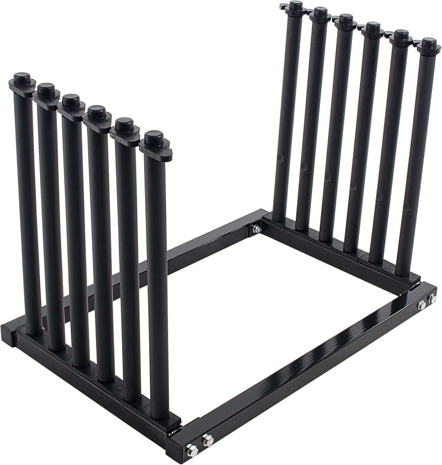 EastVita 5-Slot Truck Bed Windshield Rack - Heavy Duty 45# Steel Glass ...