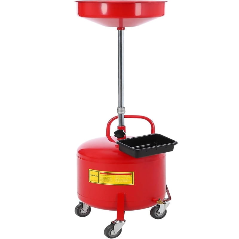 EastVita 8 Gallon Portable Waste Oil Drain, Industrial Fluid Drain Tank ...