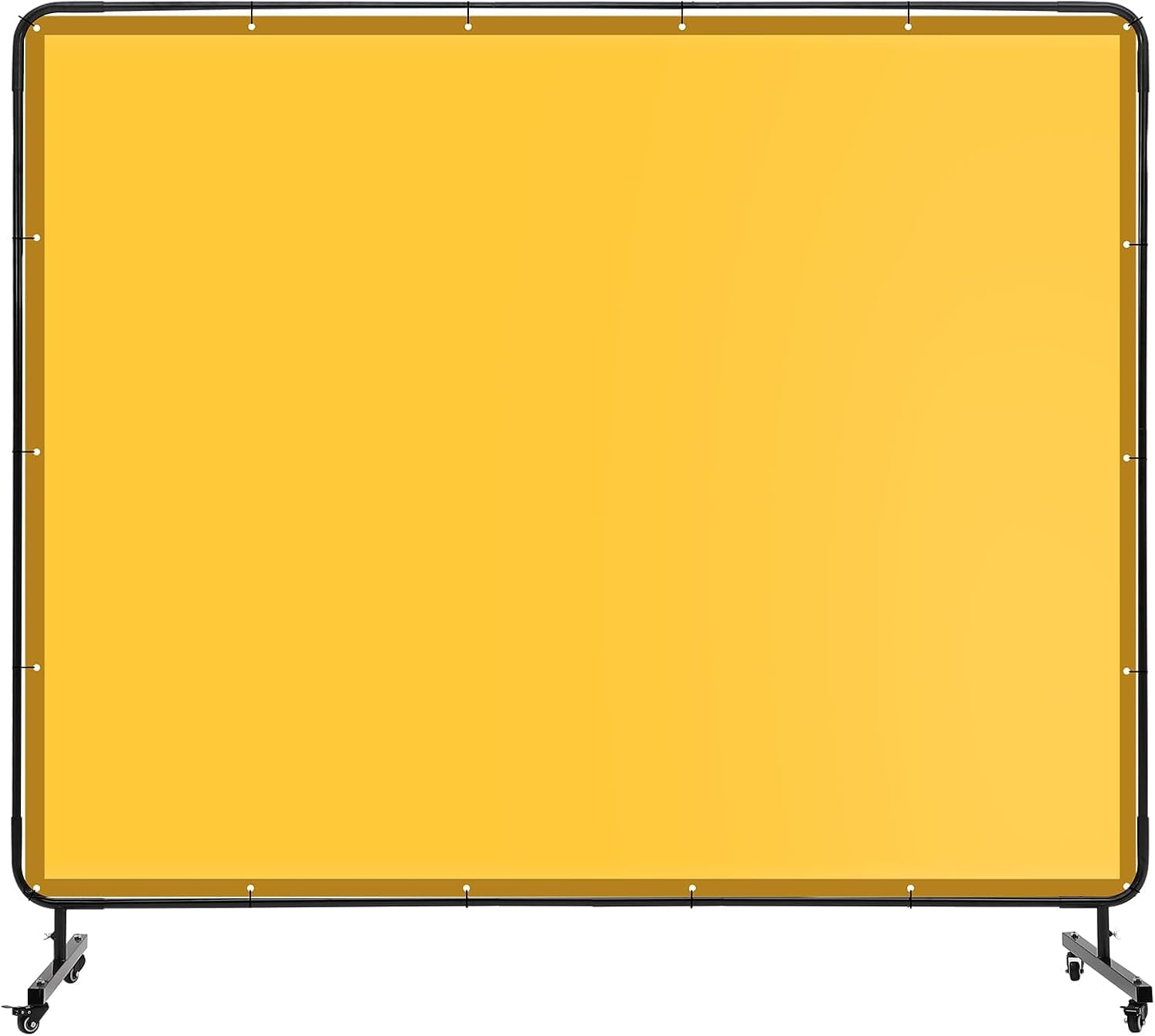 EastVita 8 X 6 FT Vinyl Welding Screen with Frame, Flame-Resistant PVC ...