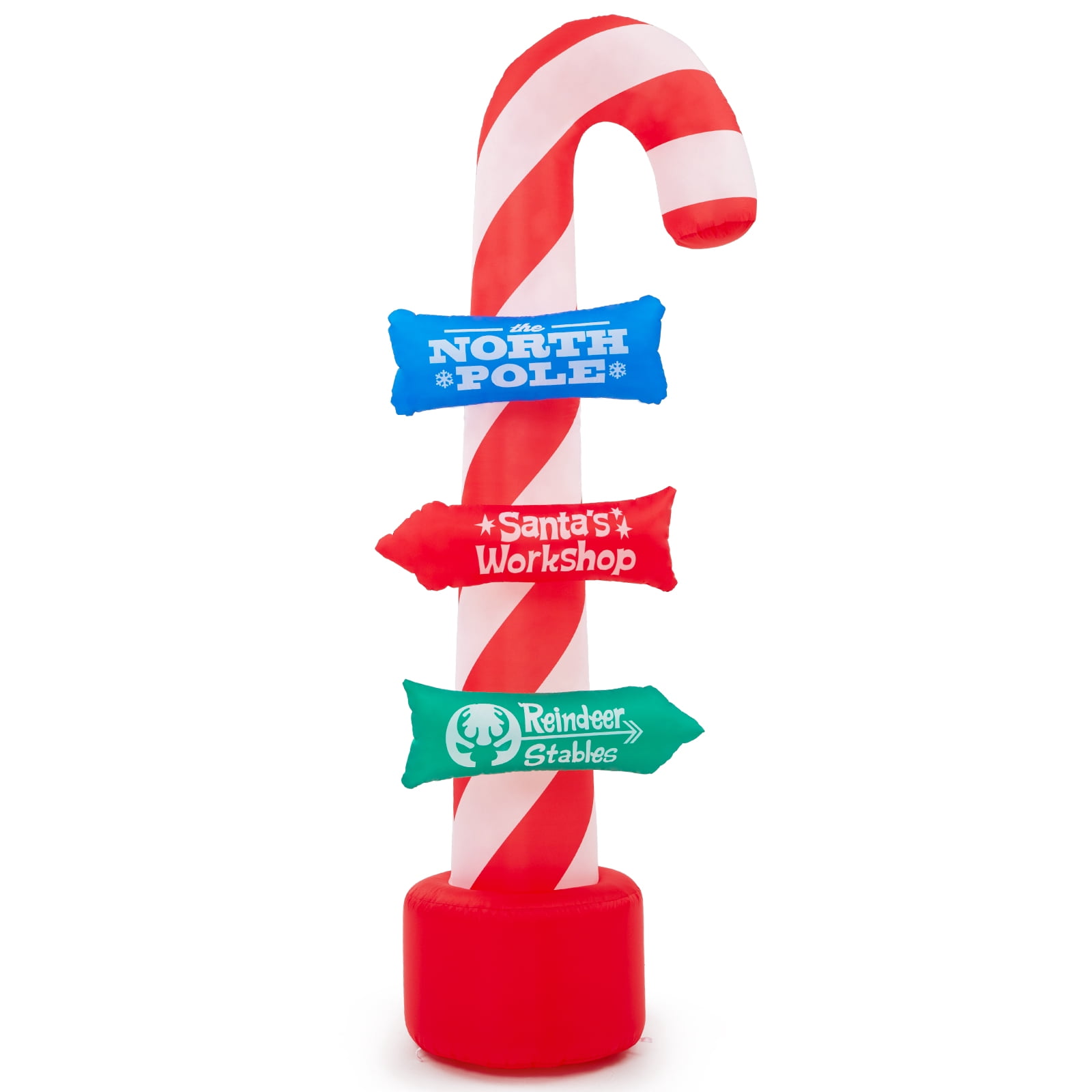 EastVita 8FT Christmas Inflatables Christmas Yard Decorations with LED ...