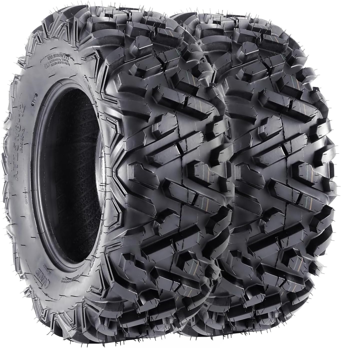 EastVita ATV Tires, All Terrain ATV UTV Mud Trail Tires(Set of 2 ...