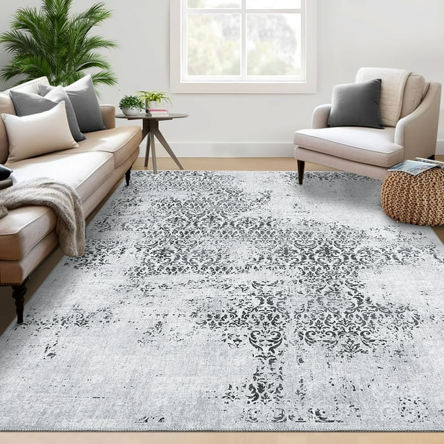 EastVita Area Rugs Carpets 170Gsm Pile (1150Gsm) Chenille B Cotton Tpr ...