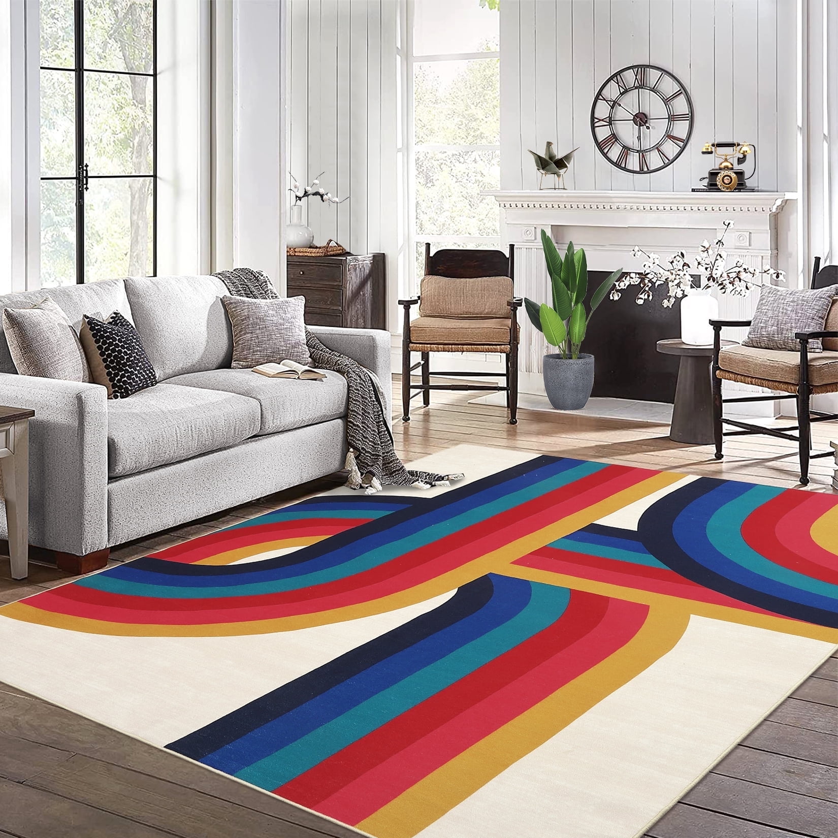 EastVita Area Rugs Carpets 330Gsm Velvet (1100Gsm) Belgian Velvet ...