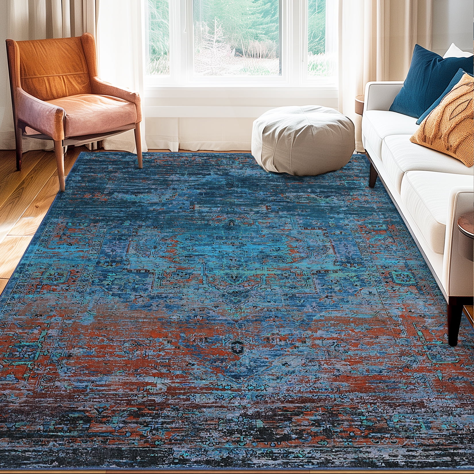 EastVita Area Rugs Carpets 350Gsm Velvet (Total 1150Gsm) Pearl Velvet ...