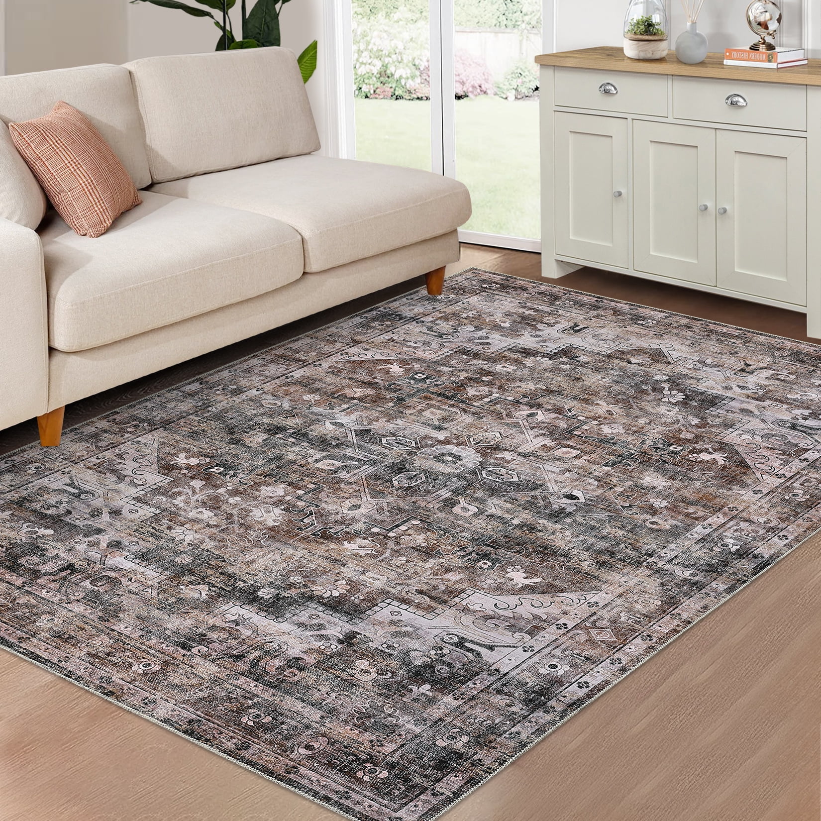 EastVita Area Rugs Carpets Boho Oriental Rug 9*12 Area Rugs for Living ...