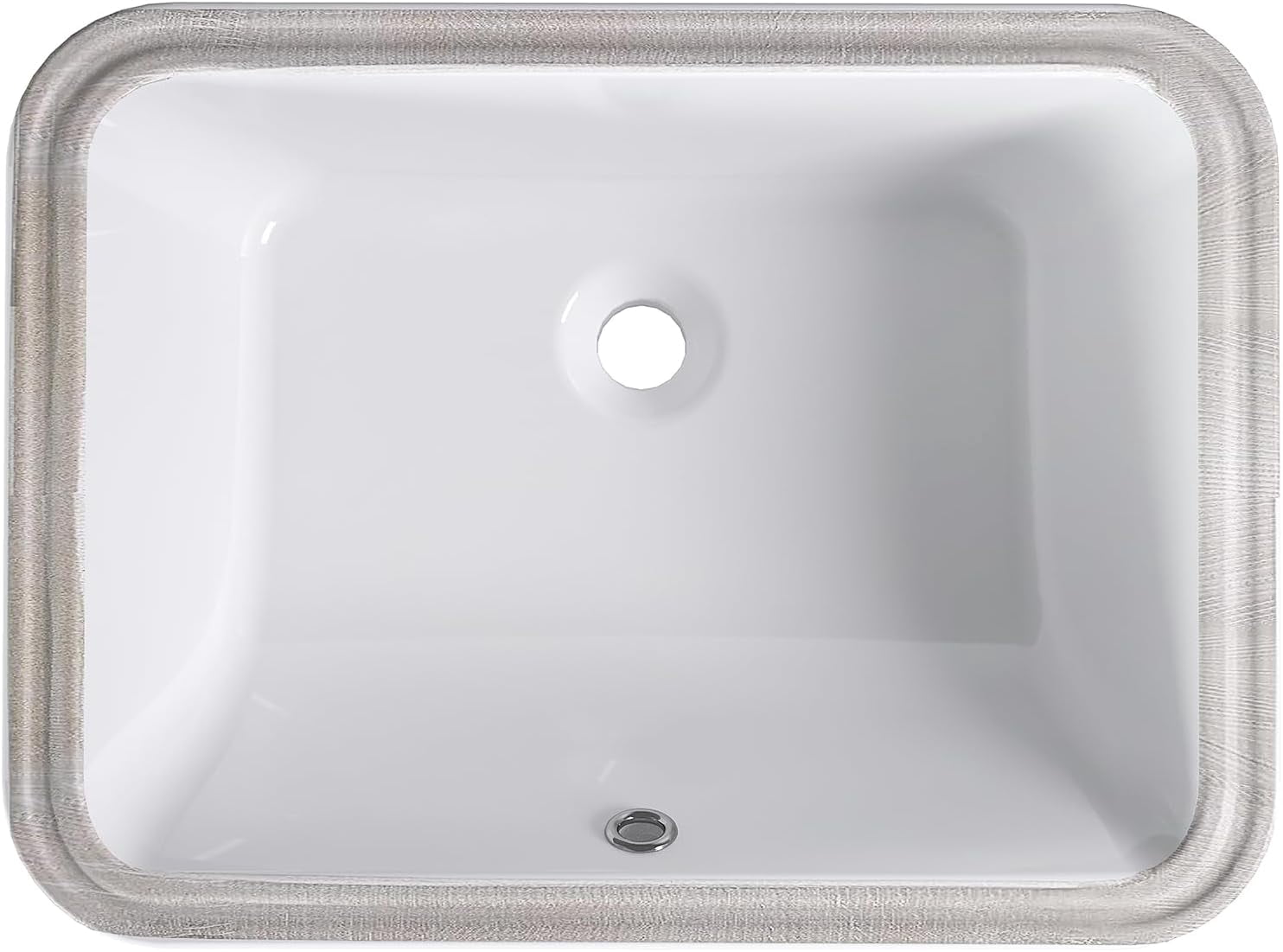 EastVita Bathroom Vessel Sinks Undermount Bathroom Sink Ceramic ...