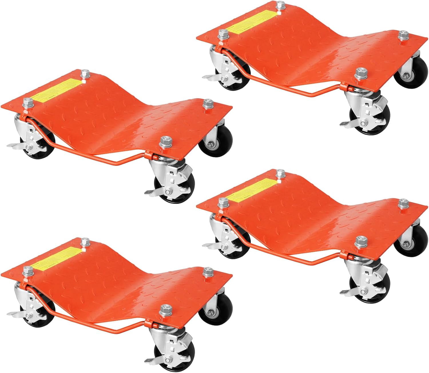 EastVita Car Dolly Set Of 4,Car Dollies Set Heavy Duty,Car Dolly Easy ...