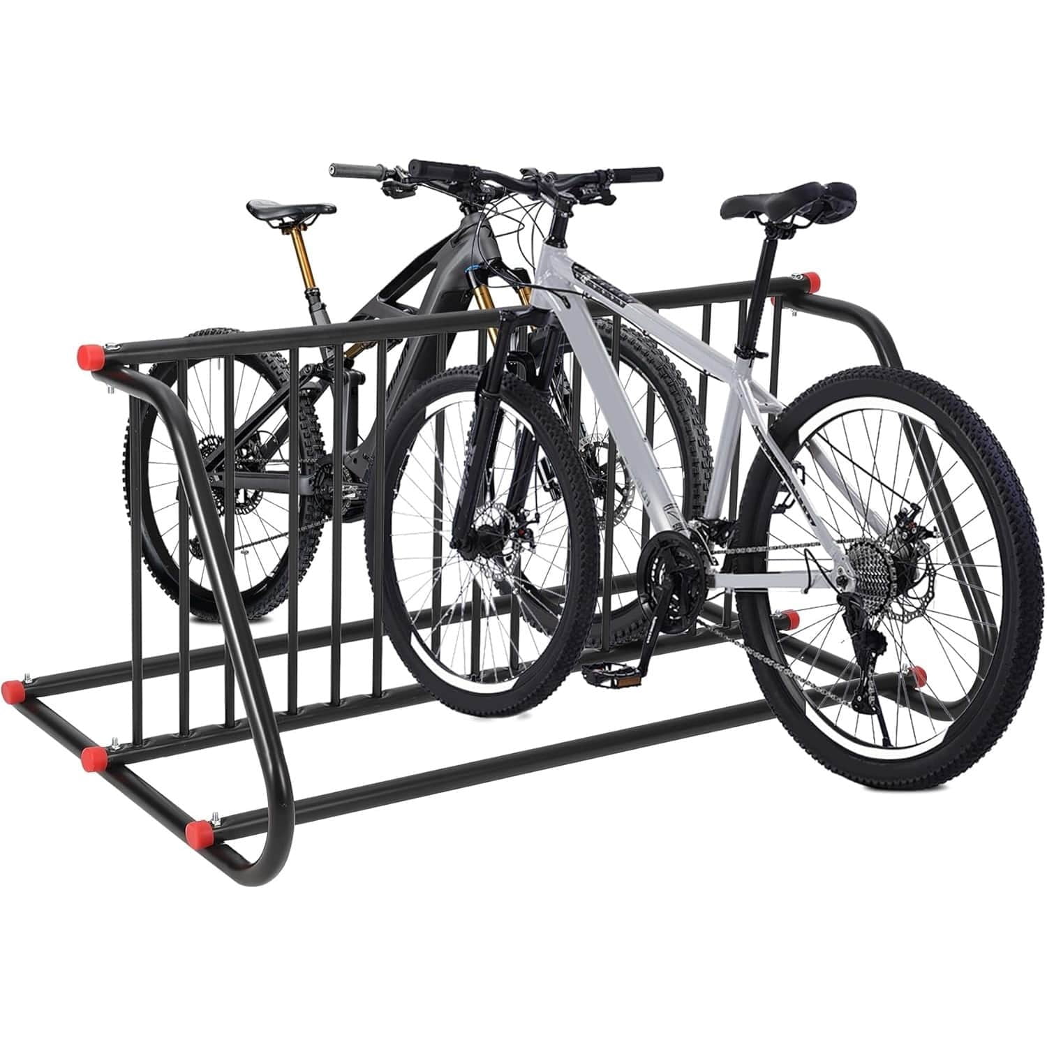 EastVita Commercial Grid Bike Rack Double Sided Bike Rack Stand Ground ...