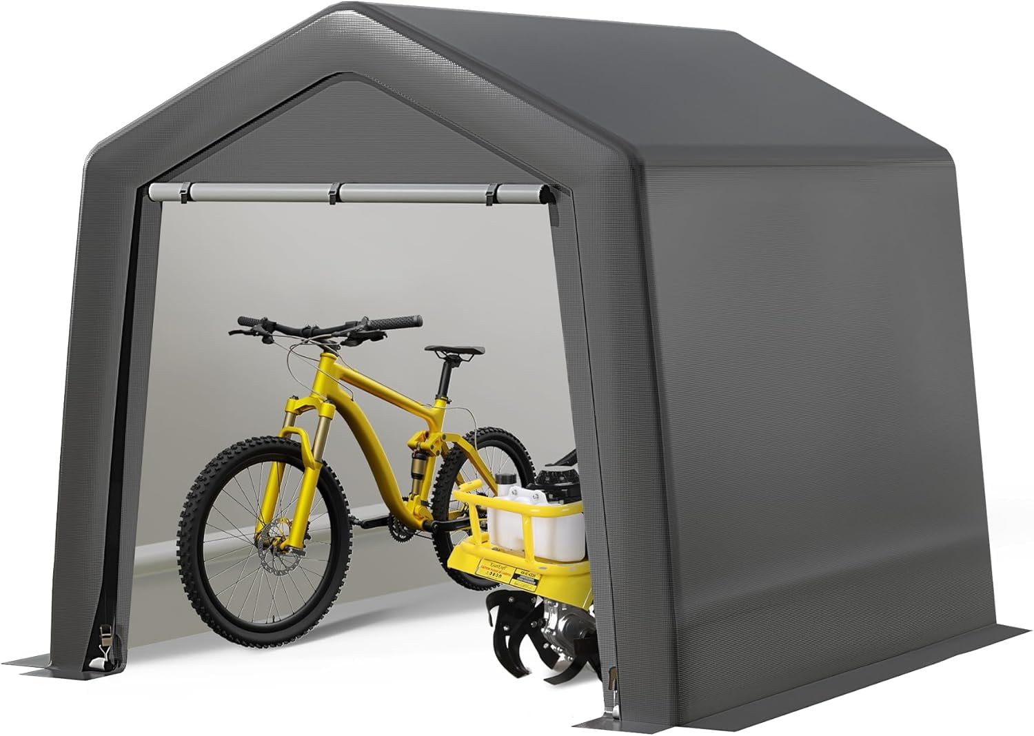 EastVita EastVita 6x6x7 ft Portable Shed, Outdoor Storage Shelter,Heavy ...