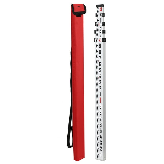 EastVita Elescopic Level - Aluminum Grade Rod, Double-Sided,Measuring ...