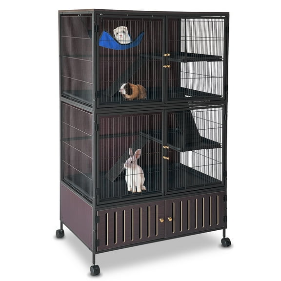 Prevue Pet Products Deluxe Small Animal Critter Cage 484 - Walmart.com