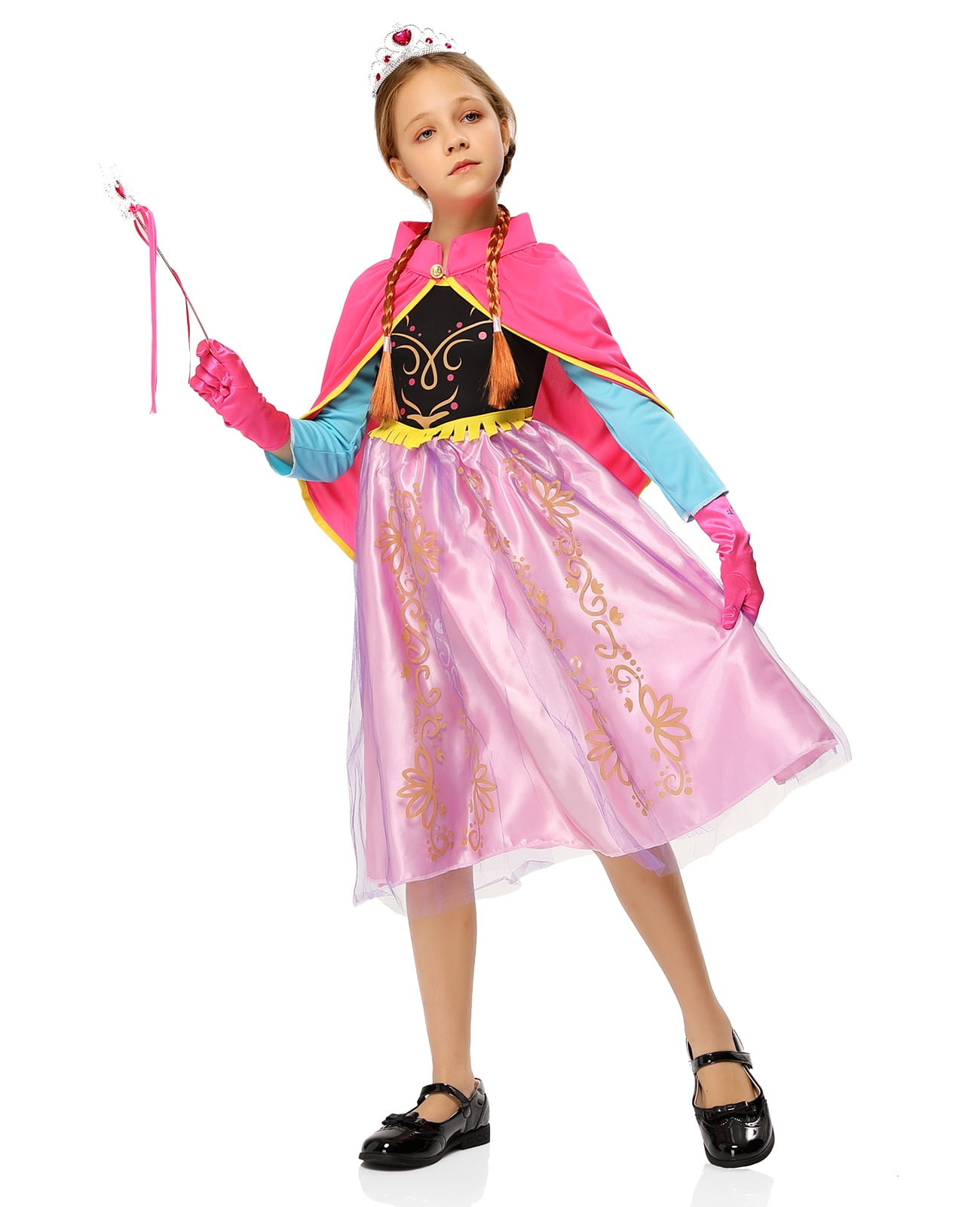 EastVita Halloween Princess Costume Dress for Girls Halloween Christmas ...