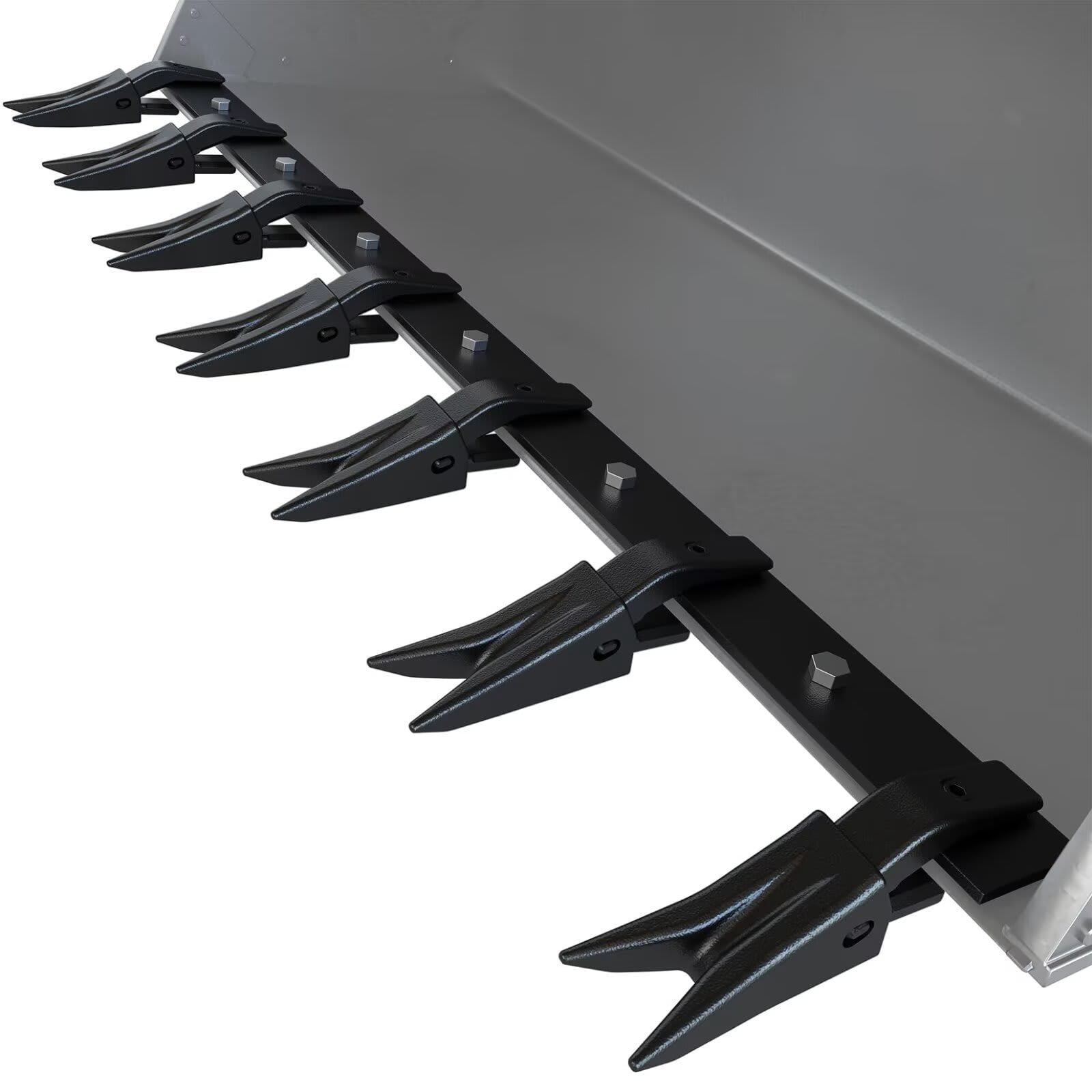 EastVita Heavy Duty 53-Inch Bucket Tooth Bar for Sub-Compact Tractors ...