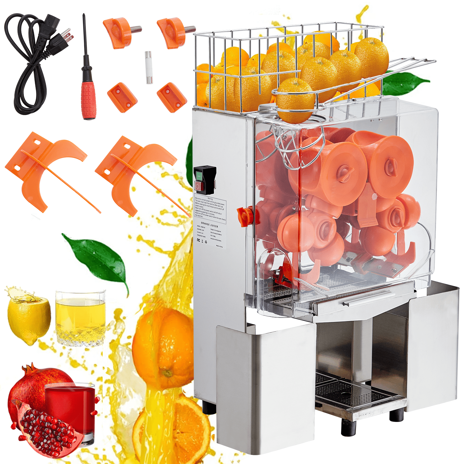 EastVita Juicer Machine,110V 120W Orange Squeezer, 22-30 Oranges Per ...