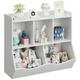 EastVita EastVita Kids Bookshelf and Bookcase Toy Storage Shelf with ...