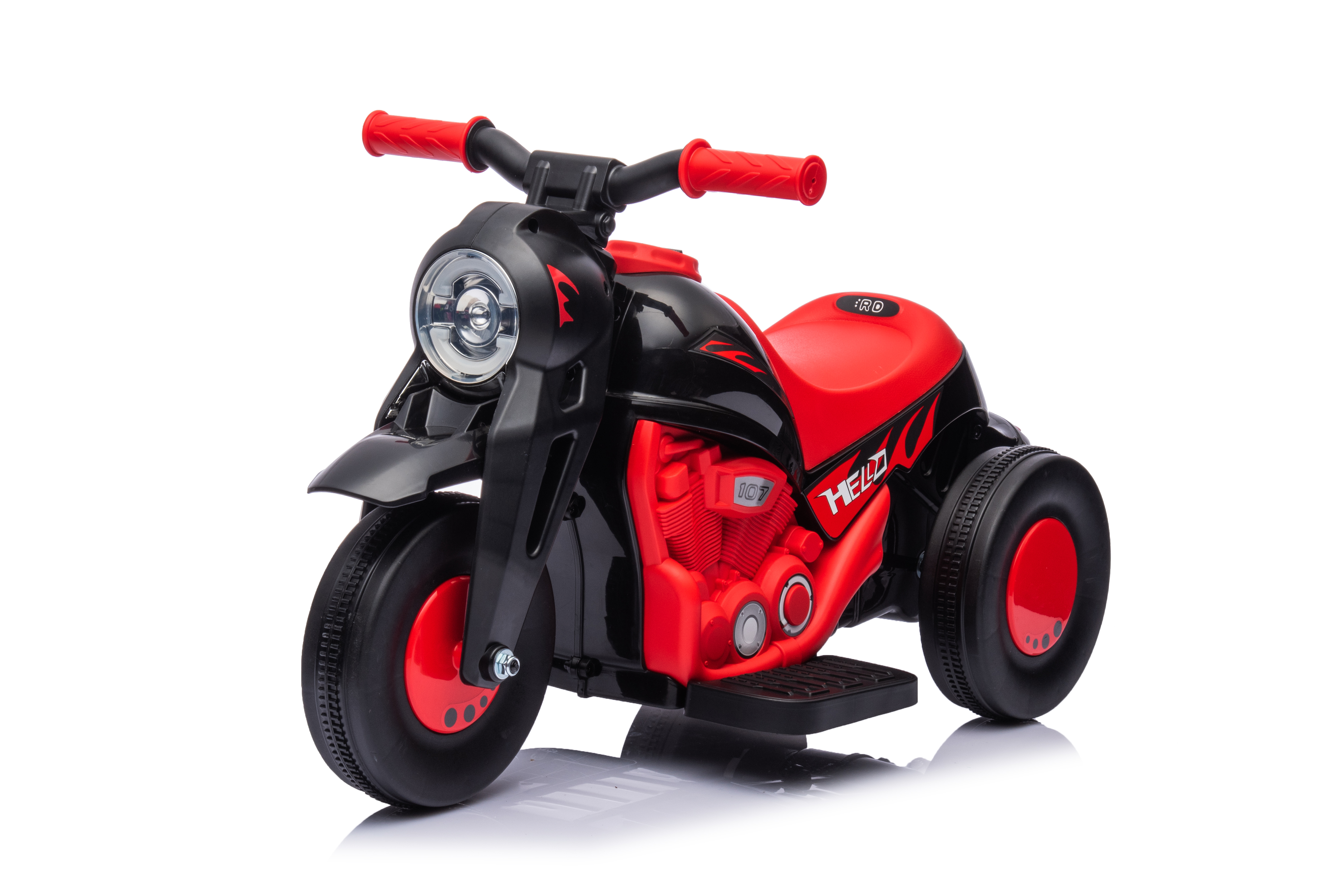 EastVita Kids Motorcycle with Bubble Function 6V Battery Powered Ride ...
