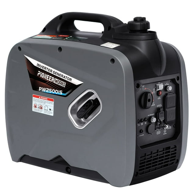 EastVita Portable Inverter Generator, 2000W Ultra Quiet Gas Engine with ...