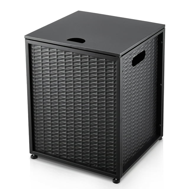 EastVita Propane Tank Cover Table, Storage for 20 lbs Propane Tank, 16 ...