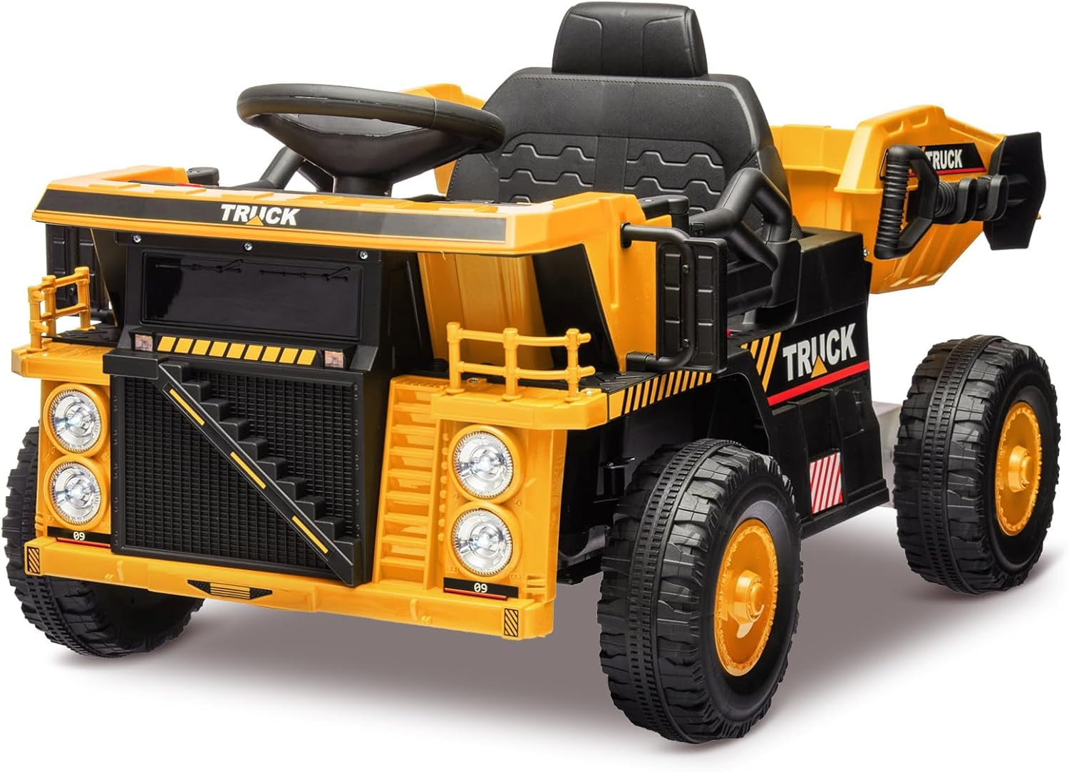 EastVita Ride on Dump Truck,12V Ride on Construction Vehicle with ...