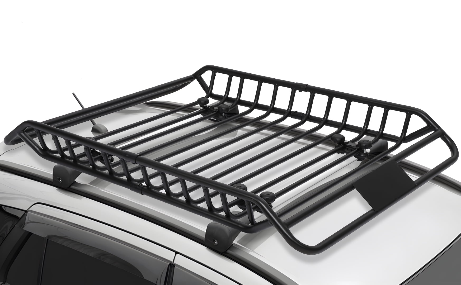 EastVita Roof Rack Basket,50"x38"Heavy Duty Steel Universal Rooftop ...