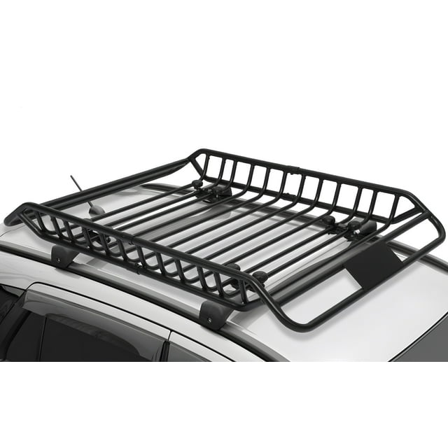 EastVita Roof Rack Basket,50"x38"Heavy Duty Steel Universal Rooftop ...
