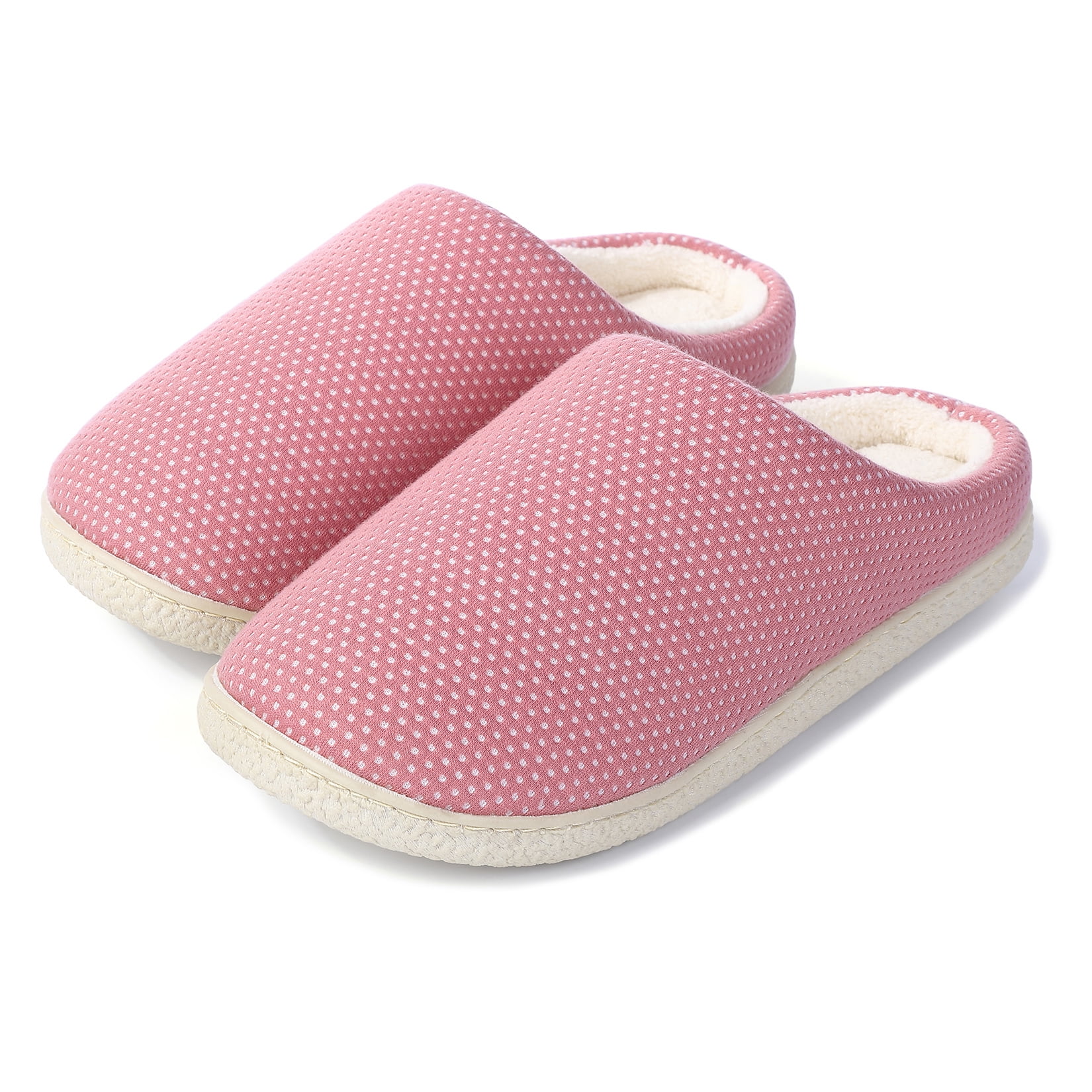 EastVita Slippers for Men and Womens Cozy Memory Foam Slippers Two-Tone ...