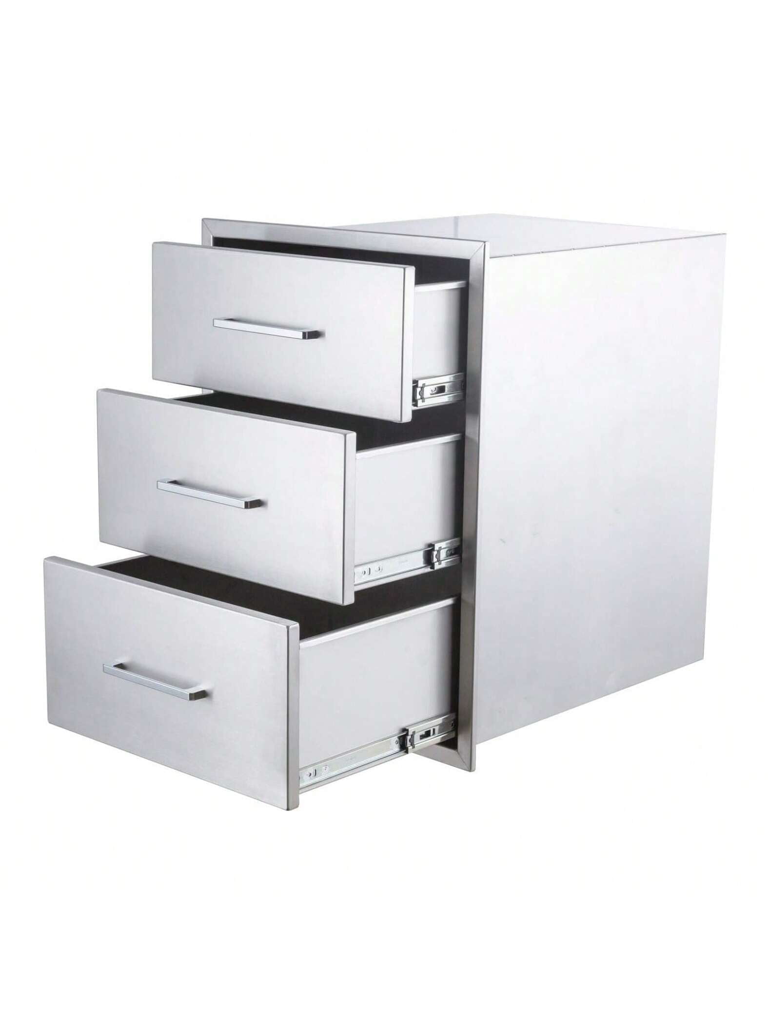 EastVita Stainless Steel Drawer For Outdoor Kitchen BBQ, 18 Inch ...