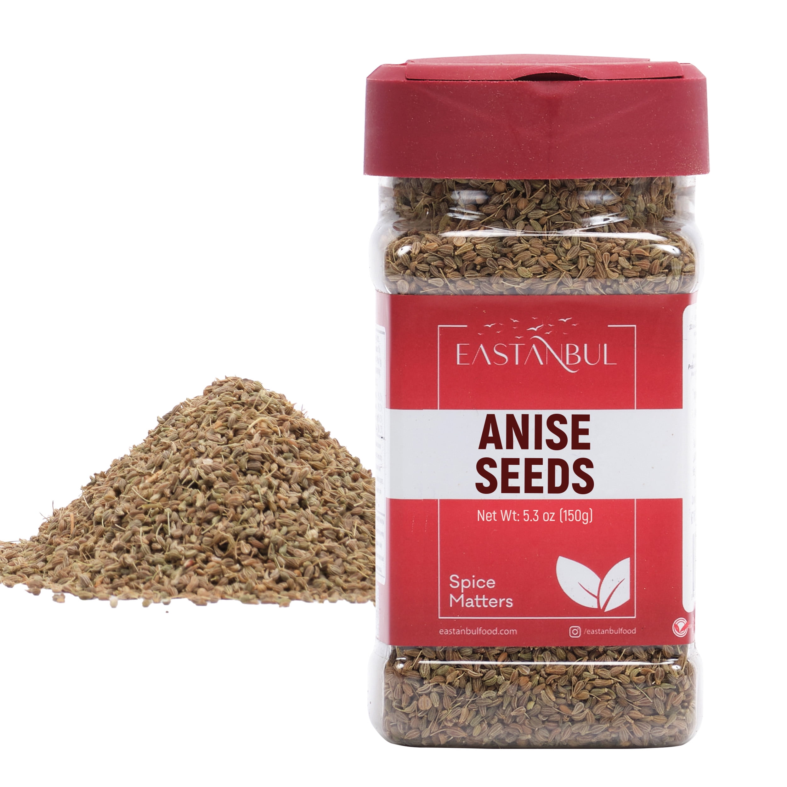 Eastanbul Anise Seeds Whole, Licorice-Like Full Flavor Anise See, 5.3oz ...