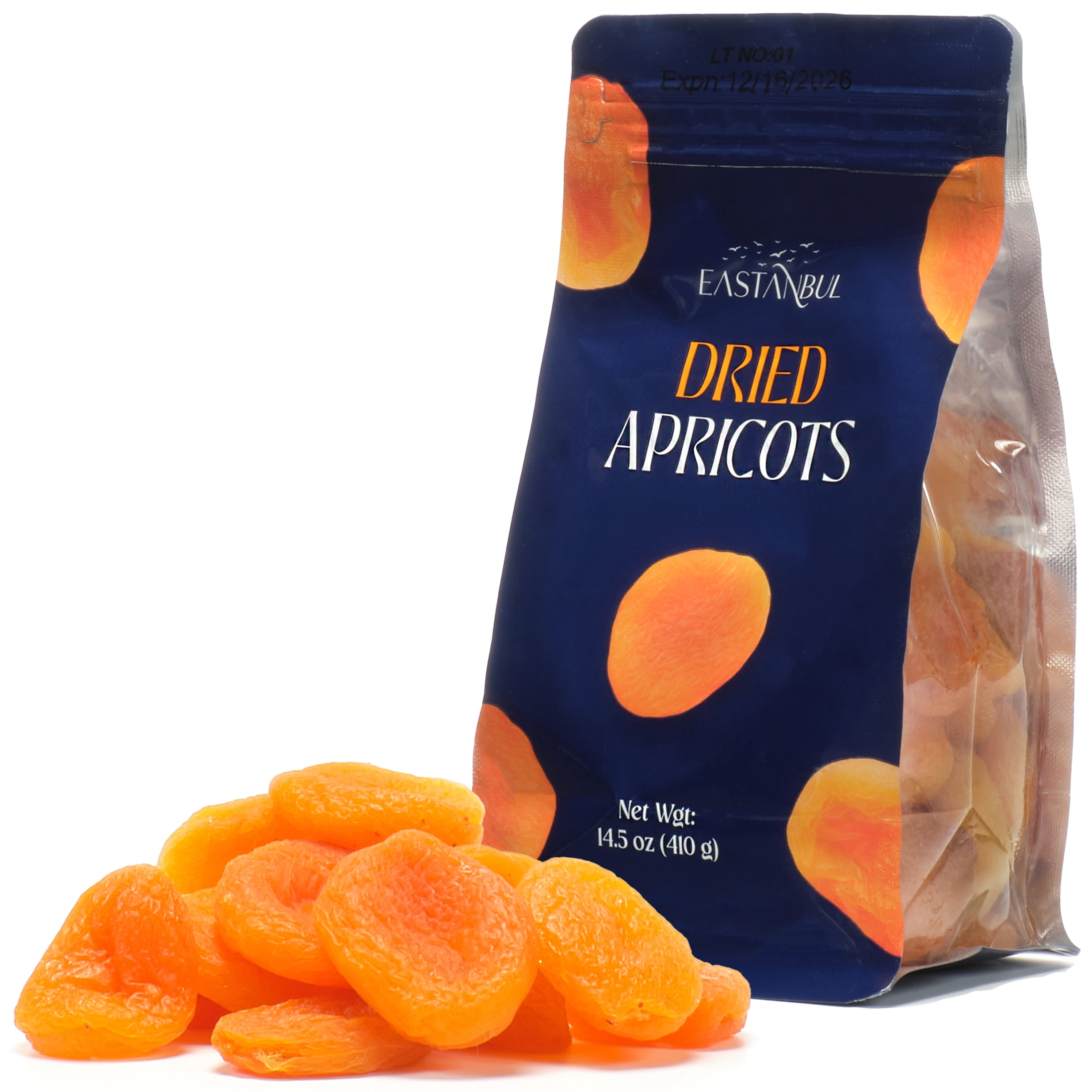 Eastanbul Dried Apricots,Apricots Dried Fruits Snacks,No Sugar Added,14 ...