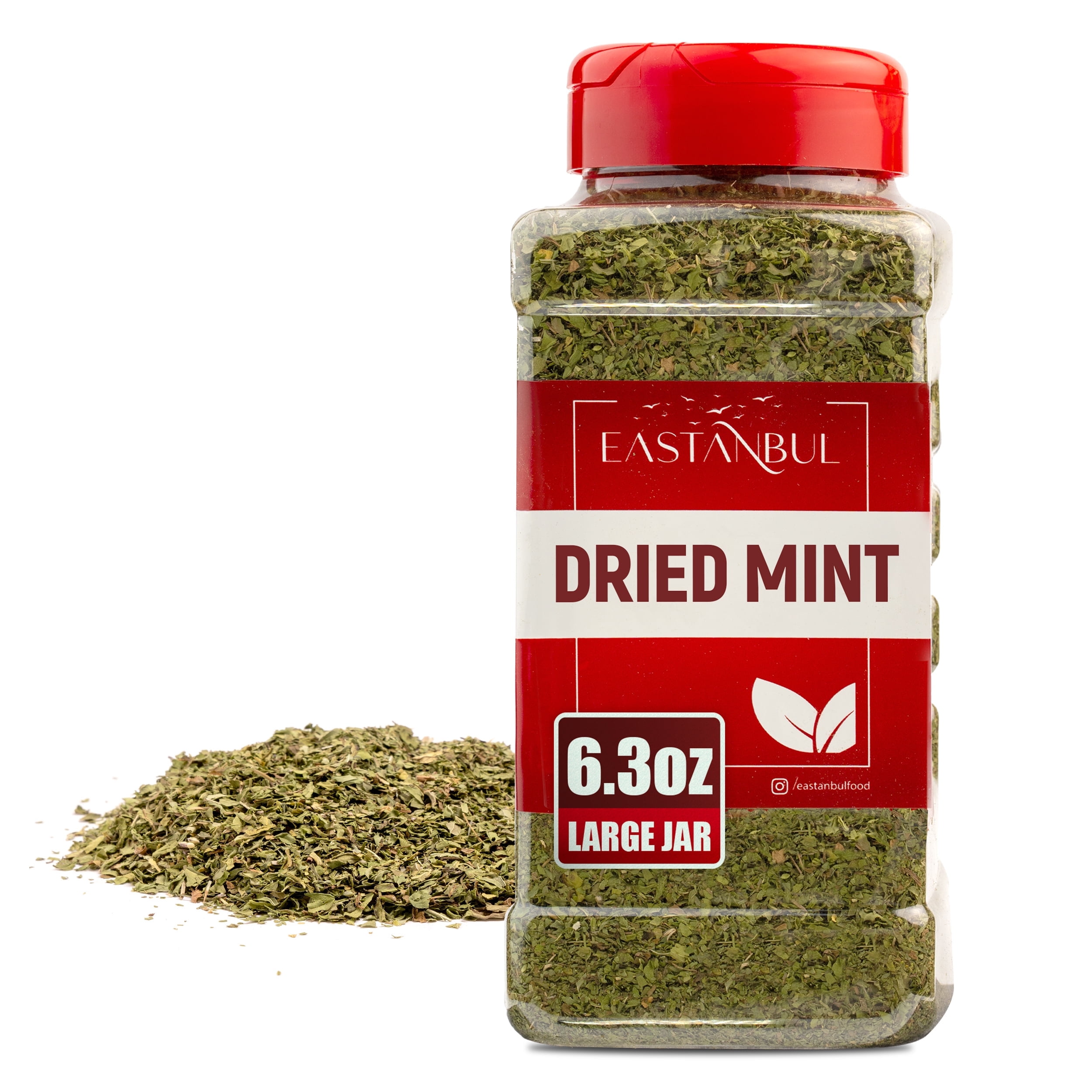 Eastanbul Dried Mint,Dried Mint for Cooking Natural Peppermint Leaves,6 ...