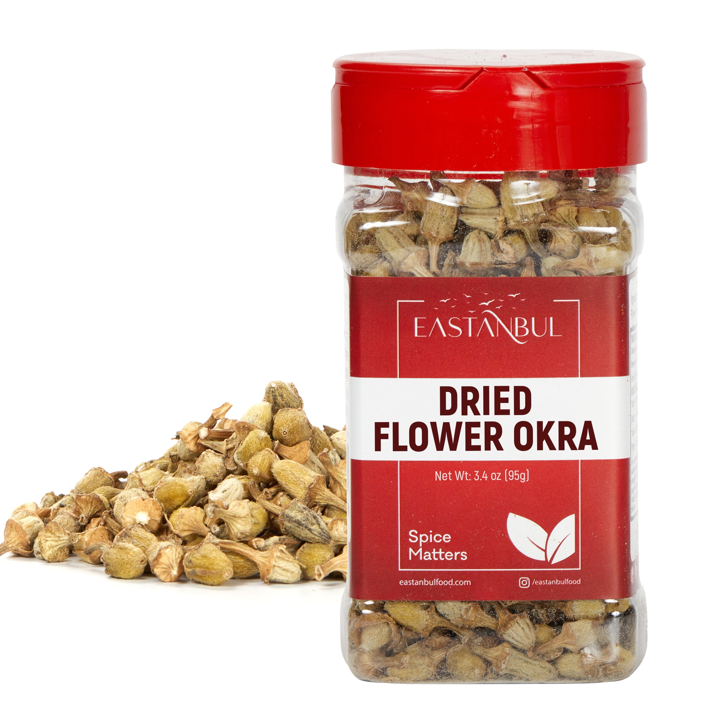 Eastanbul Dried Okra,Dried Ladies' Finger Ocra,Dry Ochro,Kuru Bamya,3 ...