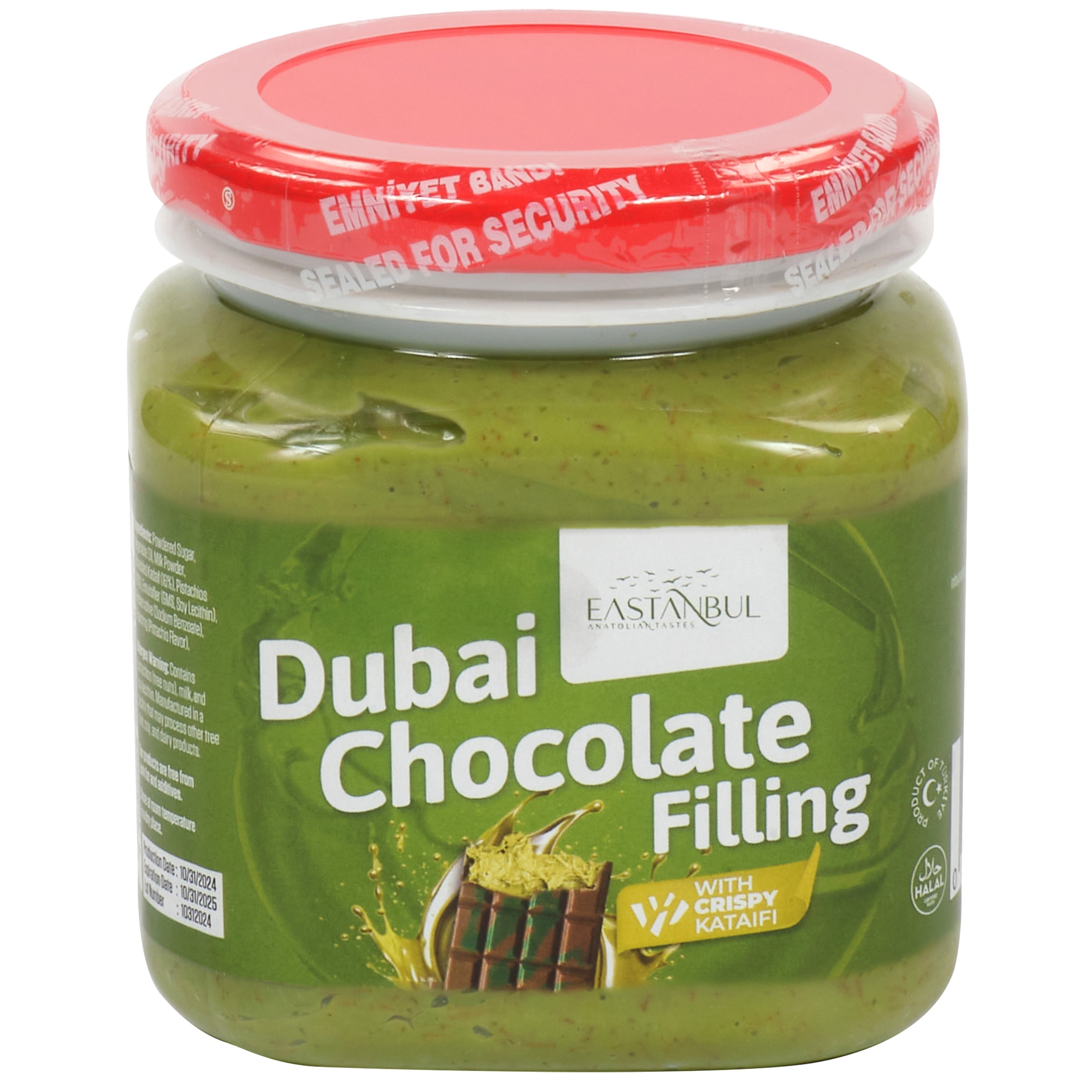 Eastanbul Dubai Chocolate Bar Mixture, 1.3lb, Dubai Chocolate Bar ...