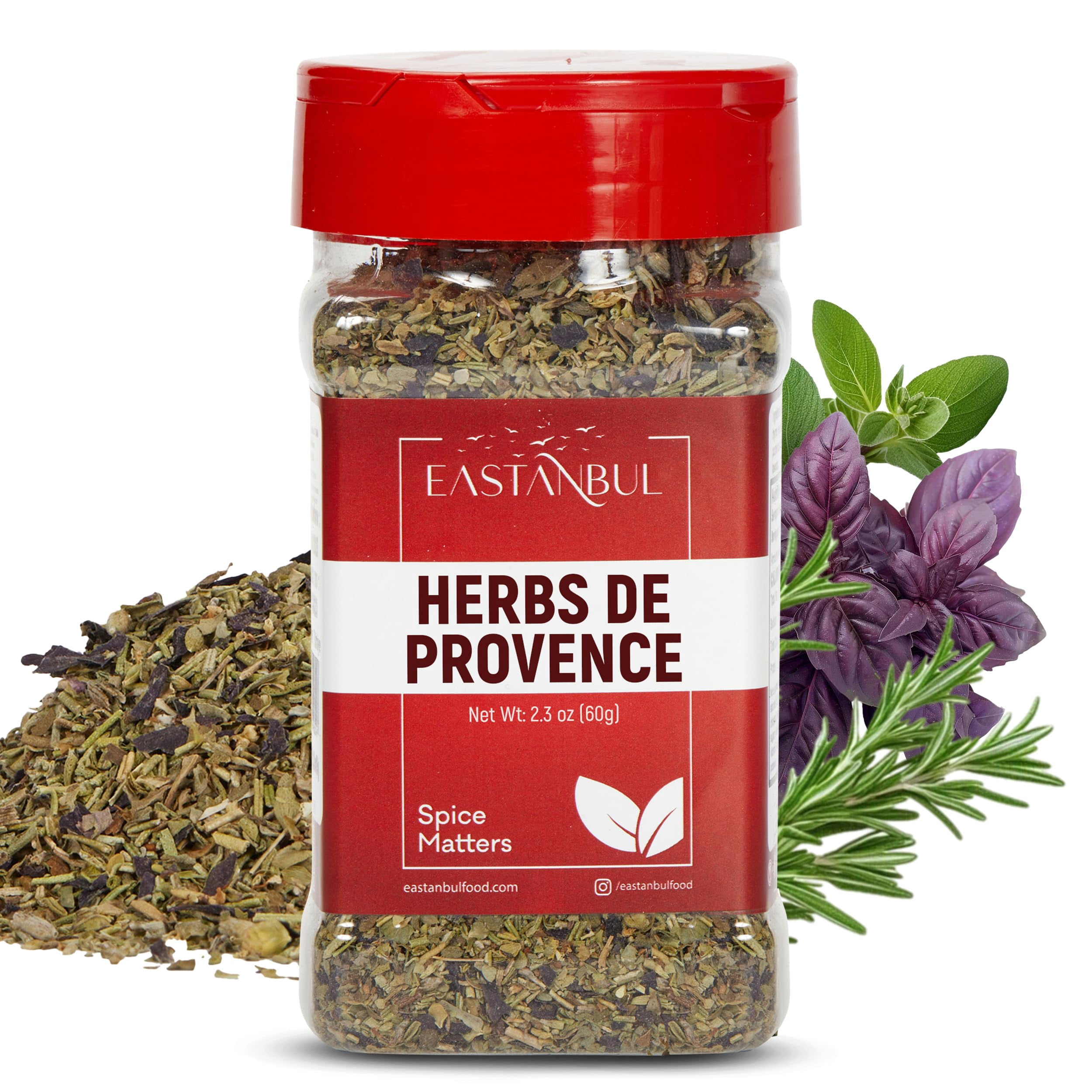 Eastanbul Herbs Provence DMF15 Seasoning, 2.3oz, Natural Provence ...