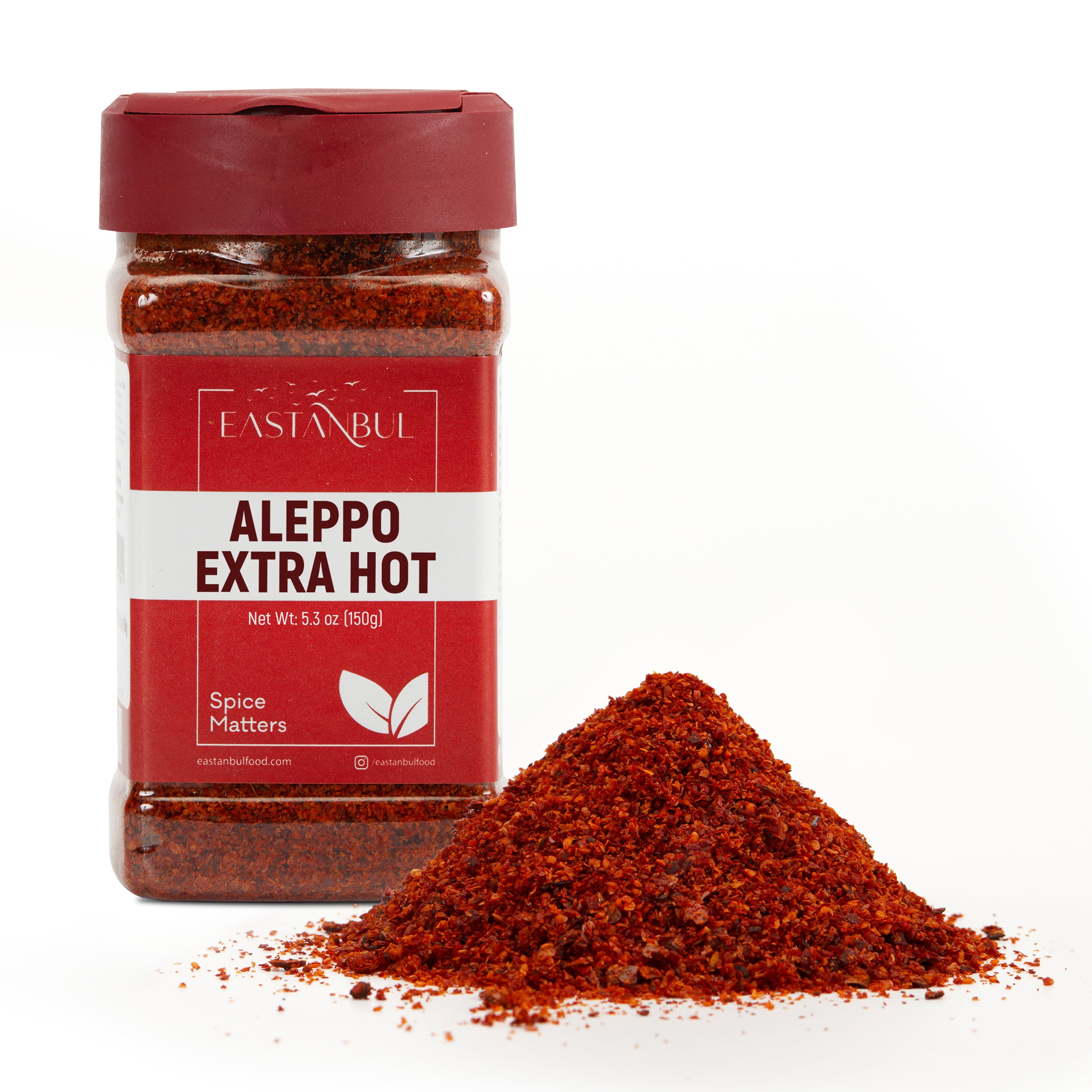 Eastanbul Hot Aleppo Pepper Flakes, 5.3oz - Walmart.com
