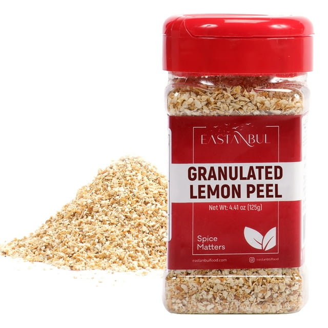 Eastanbul Lemon Peel,Lemon Peel for Baking,Dried Lemon Peels for Tea,4 ...