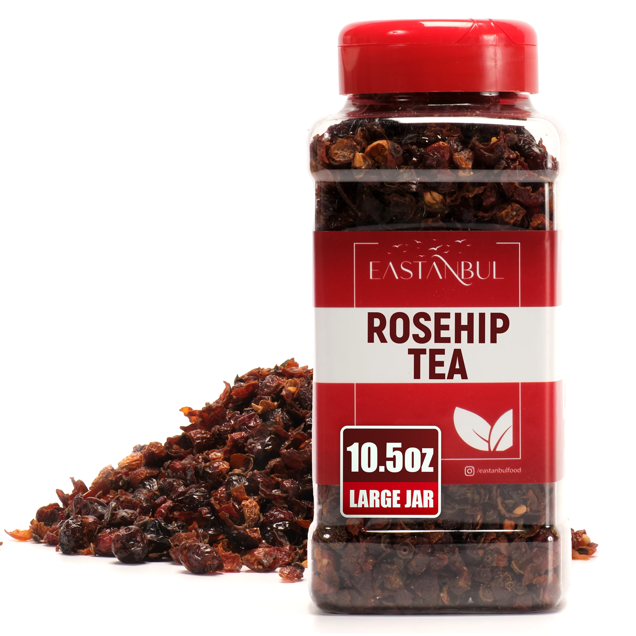 Eastanbul Rosehip Tea, Rose Hips, Loose Leaf Tea, Dried Rosehips, 10 ...