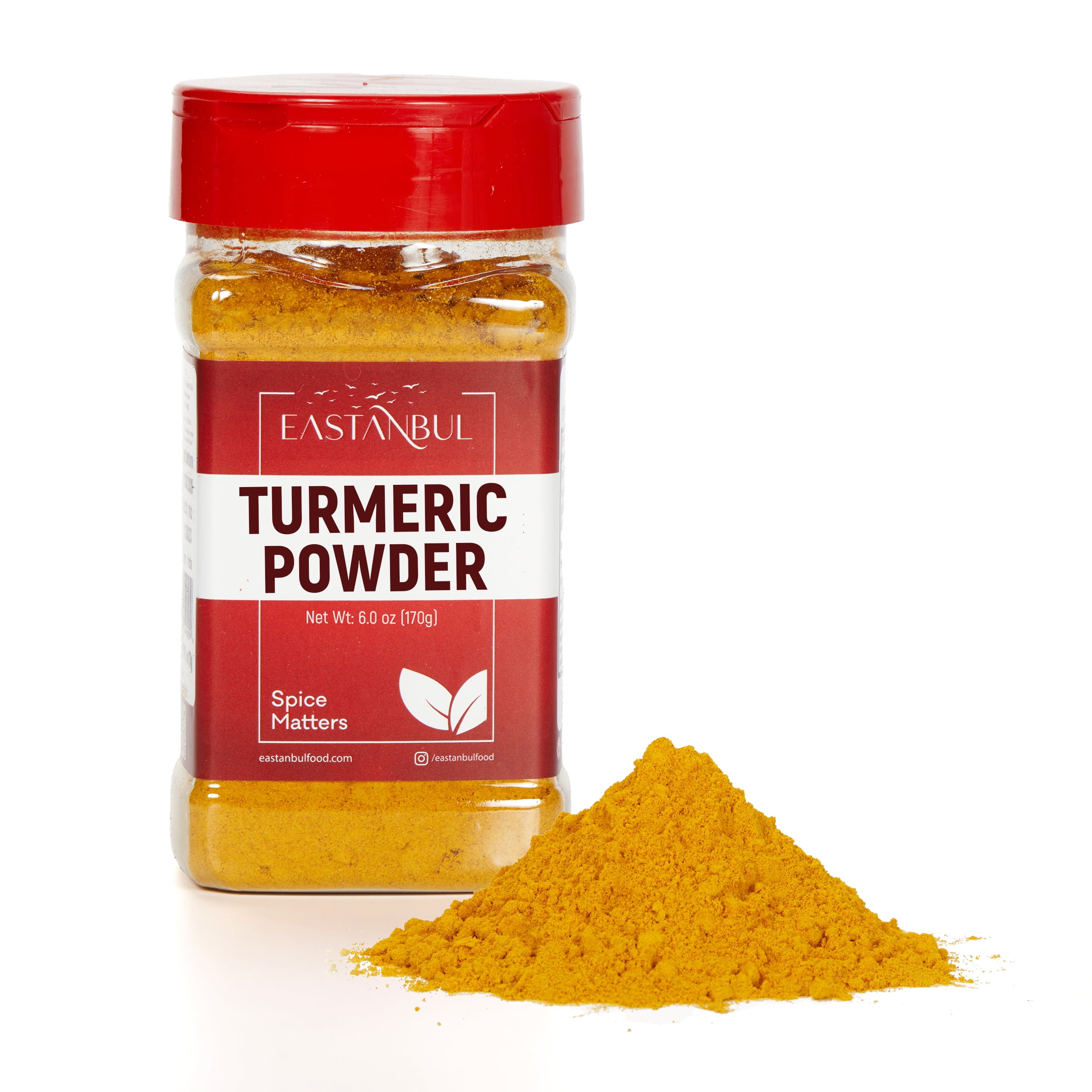 Eastanbul Turmeric Powder, 6 oz Ground Turmeric Powder AKA Curcuma En ...