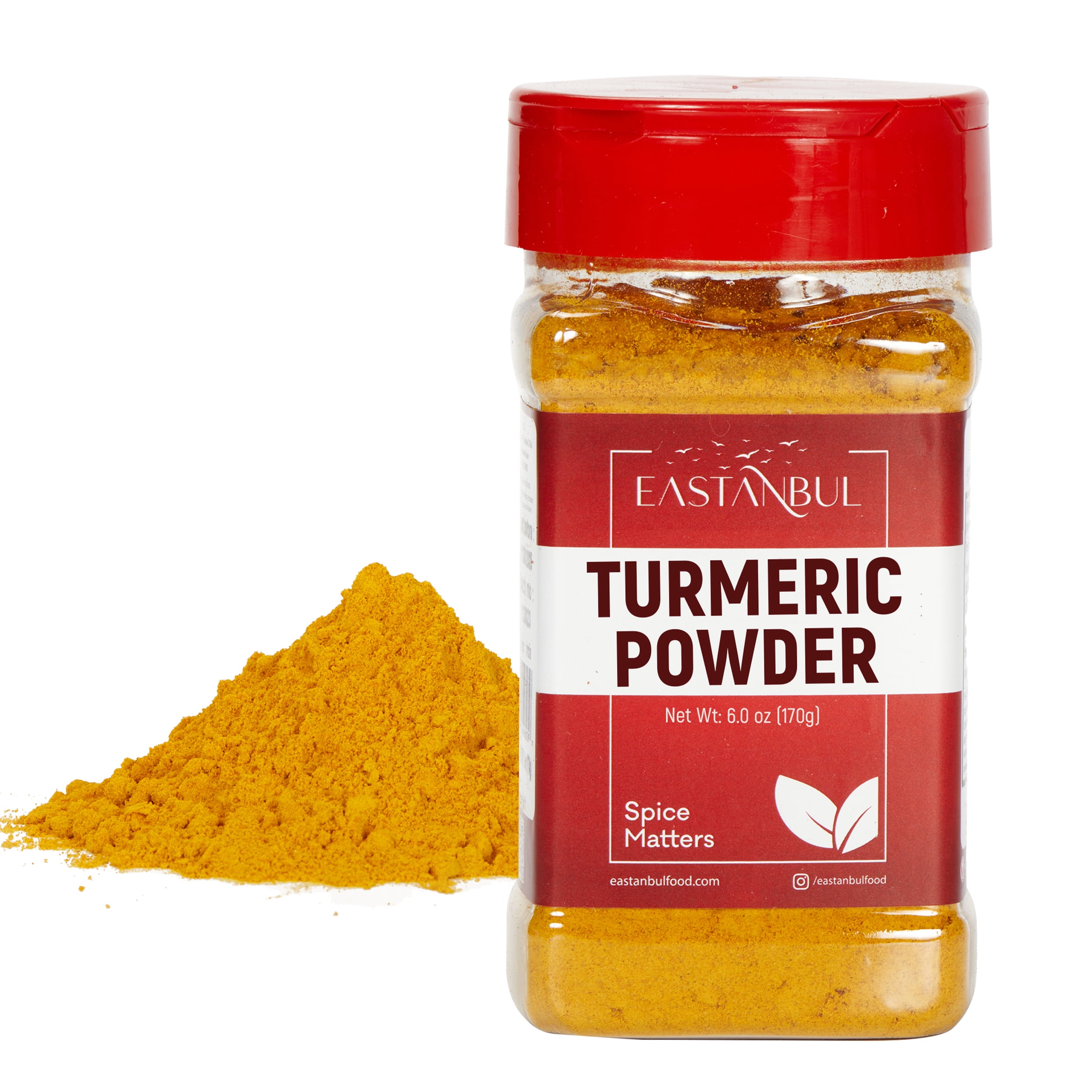 Eastanbul Turmeric Powder, AKA Curcuma En Polvo, Indian Tumeric Ground ...