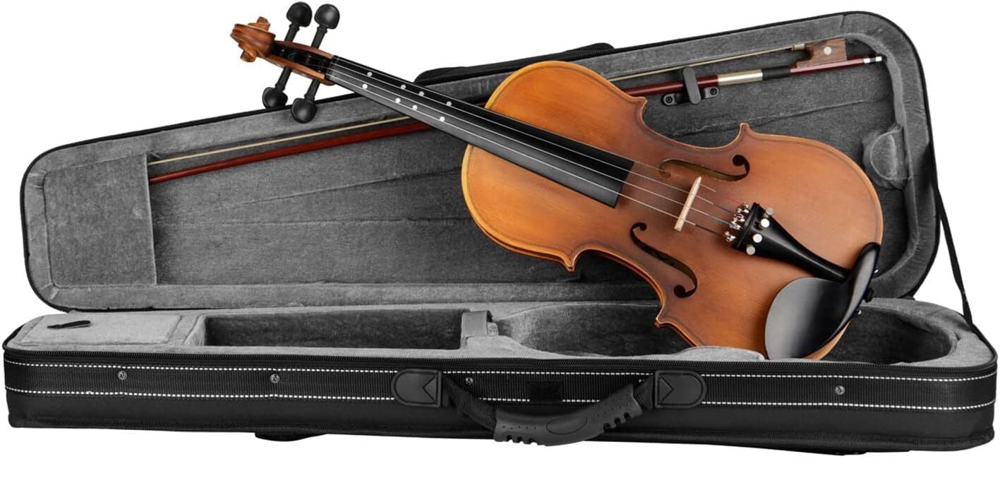 Pre-Owned Eastar 3/4 Violin Set Fiddle EVA-3 Matte fo Beginners with ...