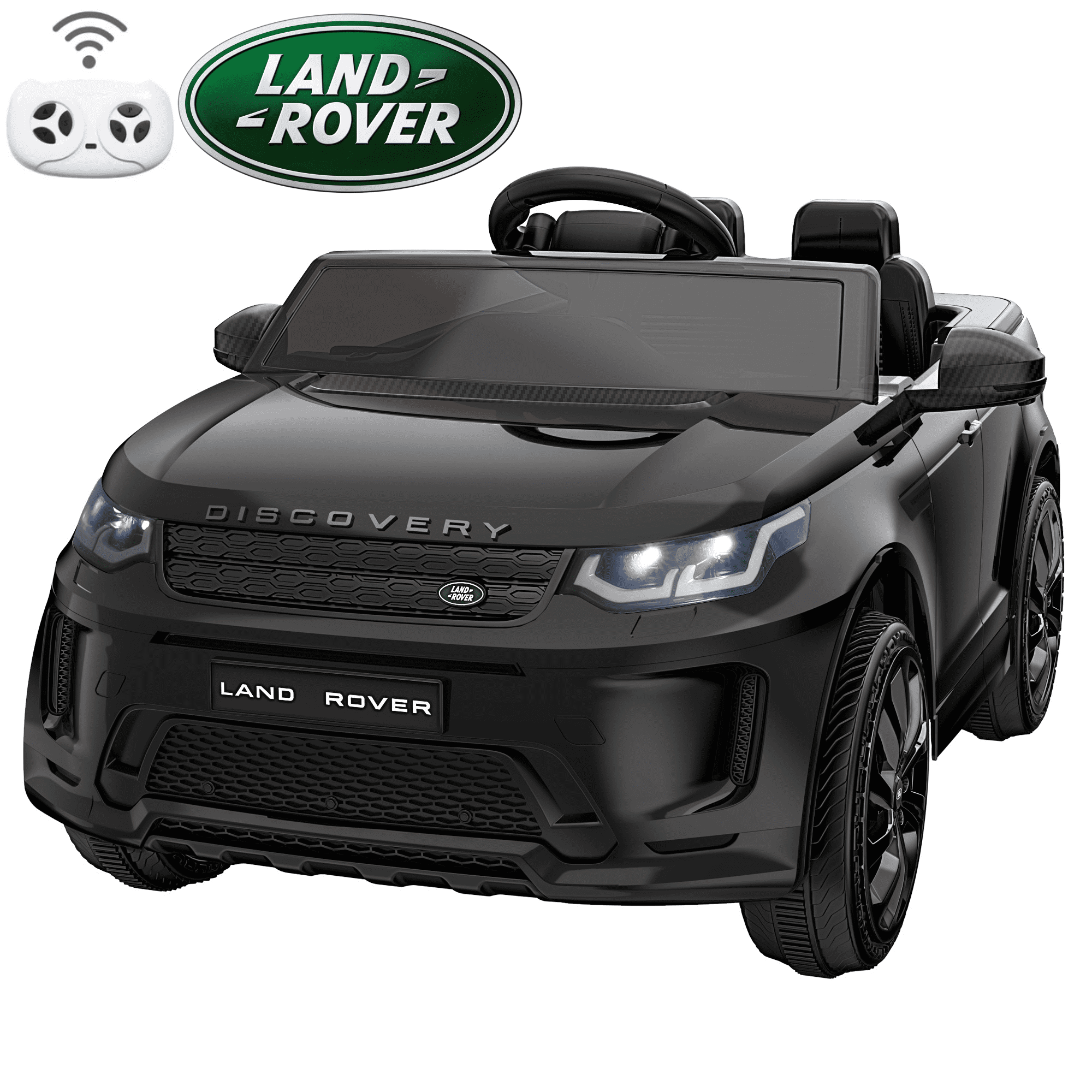 Eastdoll Kids Electric Toy: 12V Licensed Land Rover Ride-On Car with 2 ...