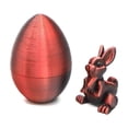 Easter 3D Printed Articulated Rabbit Decoration Colorful Flexible Bunny ...