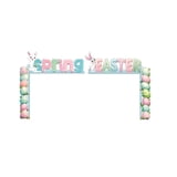 Easter 3D Wooden Bunny Door Corner Decor - "Spring Easter" Themed Frame ...