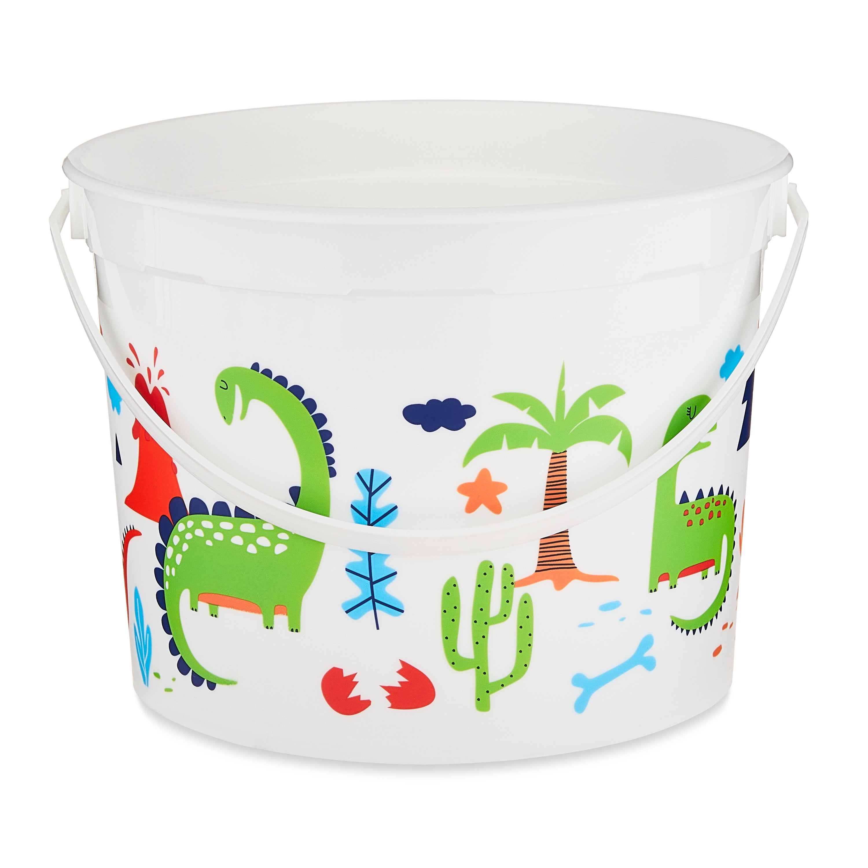 Easter 5-Quart Plastic Bucket, White Dinosaur, Way To Celebrate ...