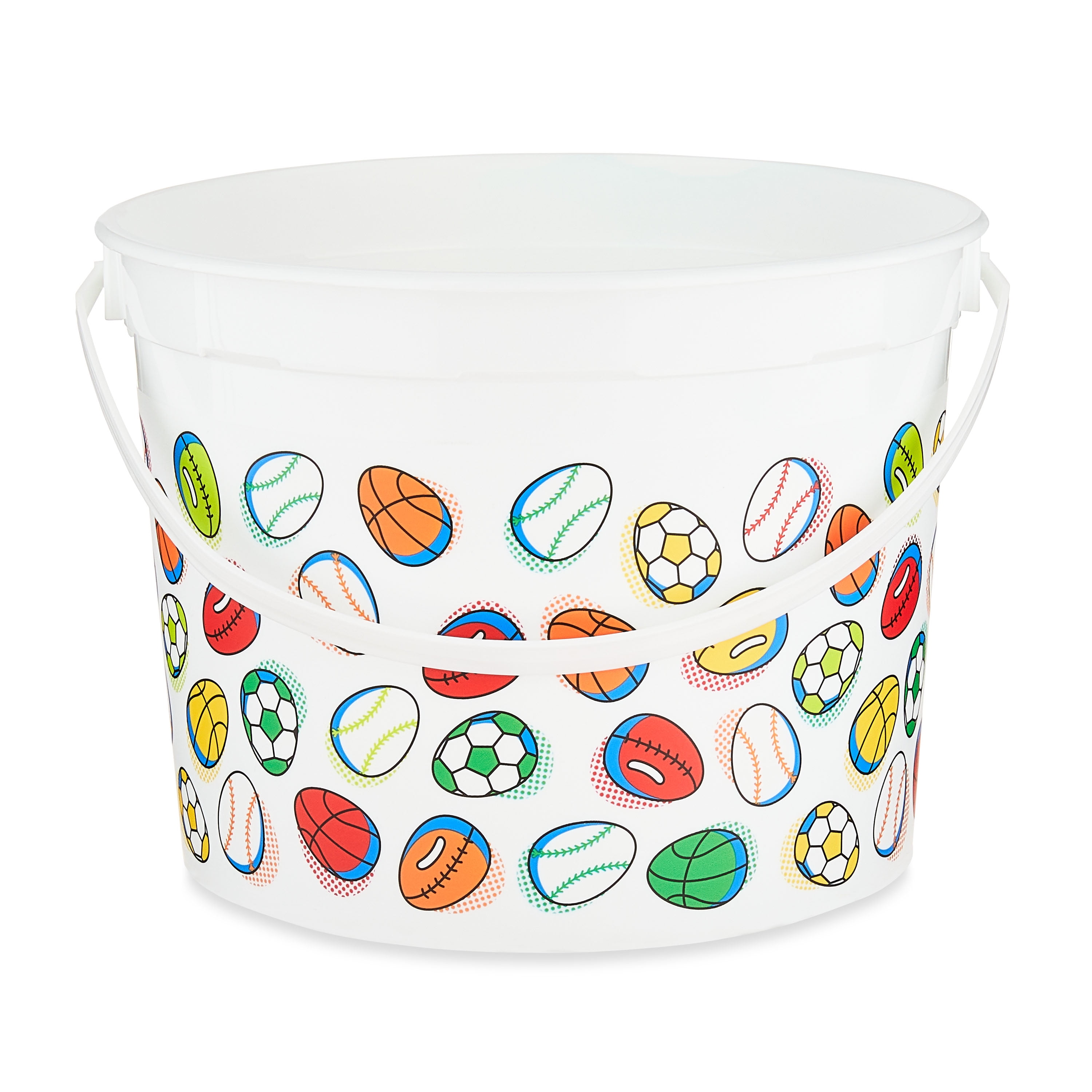 Easter 5-Quart Plastic Easter Bucket, Sports, Way To Celebrate ...